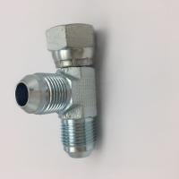 China JIC Female 74 Degree Cone  Tee Hydraulic Adapter for sale