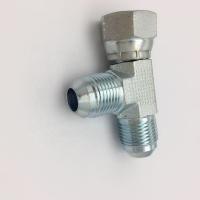 China JIC Female 74 Degree Cone  Tee Hydraulic Adapter for sale