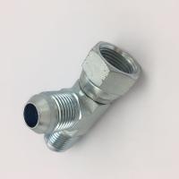 China JIC Female 74 Degree Cone  Tee Hydraulic Adapter for sale