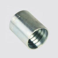 China Carbon steel hydraulic Crimp Hose Ferrules no skive 00210 Hose Fittings for sale