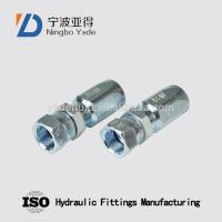 China Flared One Piece 26718D-R5 74 Degree Reusable Hose Fittings for sale