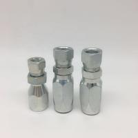 China Cr3 Zinc Plated  Excavator 1/4 Inch Female Swivel Hose Fitting for sale