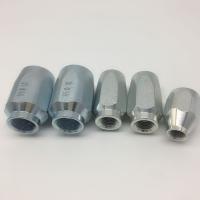 China Cr3 Zinc Plated  Excavator 1/4 Inch Female Swivel Hose Fitting for sale
