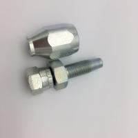 China Cr3 Zinc Plated  Excavator 1/4 Inch Female Swivel Hose Fitting for sale