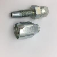 China Cr3 Zinc Plated  Excavator 1/4 Inch Female Swivel Hose Fitting for sale