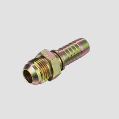 China Brass Barb Oil Gas 10711-10-03 Hydraulic Pipe Fitting for sale