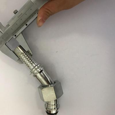 China Metric Female O - Ring 20442-26-10T Pipe Connection Fittings for sale