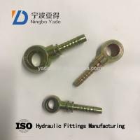 China Nipple Bsp Braided Hydraulic Crimp Fittings for sale