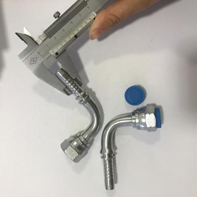China Female Thread 90 Degree 60 Cone BSP Hose Fittings for sale