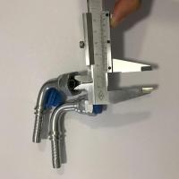 China Female Thread 90 Degree 60 Cone BSP Hose Fittings for sale