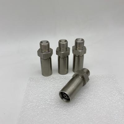 China BSP Male Hydraulic Tube R7 Hose One Piece Fittings for sale