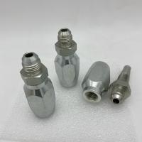 China 45# 20# Carbon Steel Reusable Hydraulic Crimp Fittings for sale