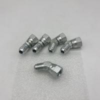 China 45 Degree Elbow JIC Female OEM Stainless Steel Hose Adapter for sale