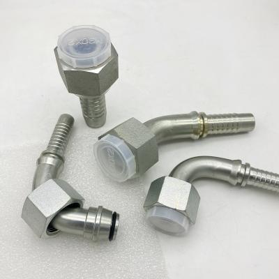 China Metric Female Swivel Hose Crimping Fittings for sale