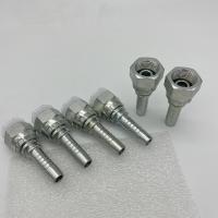China BSP Female Straight Cone Hose Crimping Fittings Ferrule For Rubber Hose for sale