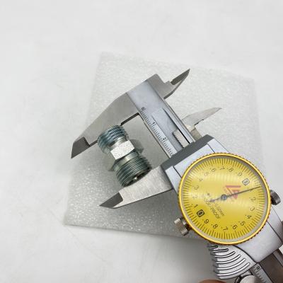 China China Manufacture Hydraulic Metric Standard Pipe Straight Light Vacuum Hose Adapter for sale