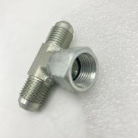 China Male And Female Vacuum Jic CNC Hydraulic Hose Tee Fittings for sale