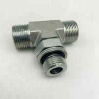 China Metric Male O Ring Ferrule To Metric Tee Adaptor Jic Fittings for sale