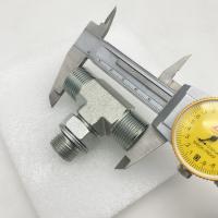 China Metric Male O Ring Ferrule To Metric Tee Adaptor Jic Fittings for sale