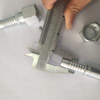 China ORFS Female Flat Seat Excavator Metric Hydraulic Fittings for sale