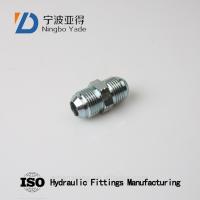 China 1J JIC Male 74 Cone Union Metric Hose Adapters For Excavator for sale