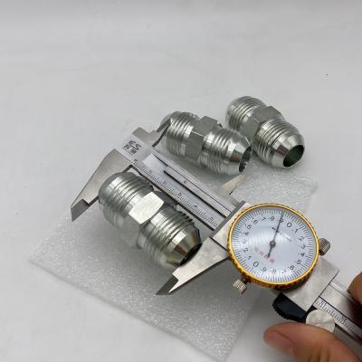 China 2inch Hydraulic JIC Male Transition Adaptor 1J Metric Hose Adapters for sale
