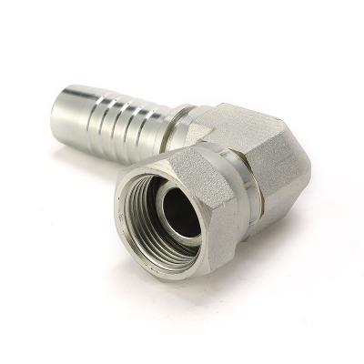 China 22691K 90 Degree Hose Elbow BSP Compact Female 60 Degree Cone Seat for sale