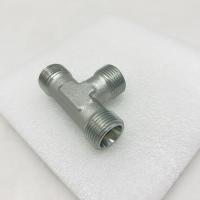 China Cnc Machine Hydraulic Branch Tee Npt Female Connector Pipe Fitting for sale