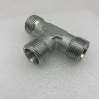 China Cnc Machine Hydraulic Branch Tee Npt Female Connector Pipe Fitting for sale