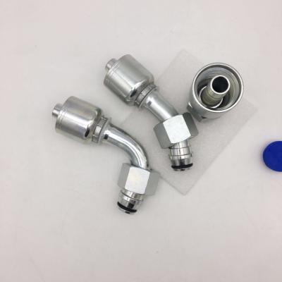 China 20491T-14-04 90 Degree Elbow Metric Hydraulic Hose Fittings With O Ring for sale