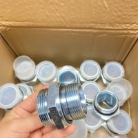China 1cb Bsp Thread Captive Seal Hydraulic Hose Ferrule Fittings High Pressure for sale