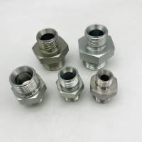 China 60 Degree Bsp Male Seat Captive Seal Hydraulic Hose Adapter Fittings for sale