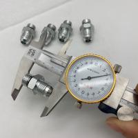 China 1jo Jic Male / Sae O Ring 1/4inch Hydraulic Hose Connector for sale