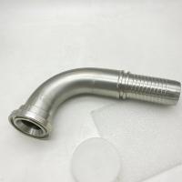 China 87392-24-24 90 Elbow Hydraulic SAE Flange 3000 PSI for sale