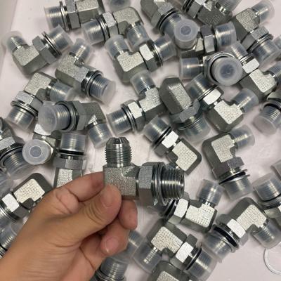 China 1JG9-OG Hydraulic Hose Fittings With Trivalent Zinc Plated for sale