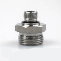 China Male Female Stainless Steel Hydraulic CNC Metric Hose Adapters Coupling 2inch for sale