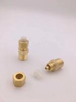 China Quick Connect NPT Thread Brass Barb Hose Adapter Size 1/4 Inch for sale