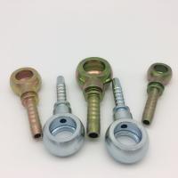 China Thread High Pressure Bsp Hose Fittings Trivalent Zinc Plated for sale