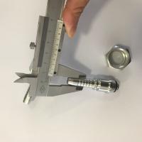 China Female Double Hex Metric Jic Hydraulic Fittings Reusable One Piece for sale