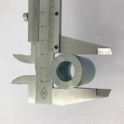 China Carbon Steel Zinc Coated 2inch Ferrule Hydraulic Fittings for sale