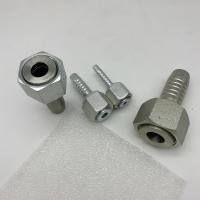 China 24211 Metric Hose Adapters Crimp Hydraulic Ferrule Quick Coupler ORFS Female Flat Seat for sale