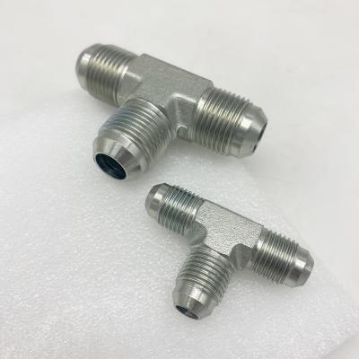 China Jic Male Female Elbow 3 Way Stainless Steel Hose Adapter for sale