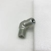 China 1n9 Npt 90 Degree Hydraulic Hose Elbow Carbon Steel Male for sale
