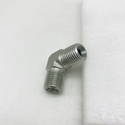 China 1n9 Npt 90 Degree Hydraulic Hose Elbow Carbon Steel Male for sale