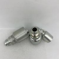 China Npt Male Female 16711 Hydraulic Pipe Ferrule Fittings Hose Crimp One Piece for sale