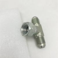 China 1/4inch Cnc Machine Hydraulic Hose Tee Male Female Pipe Fittings for sale