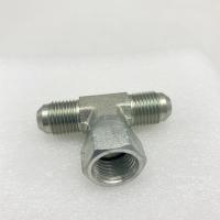 China 1/4inch Cnc Machine Hydraulic Hose Tee Male Female Pipe Fittings for sale