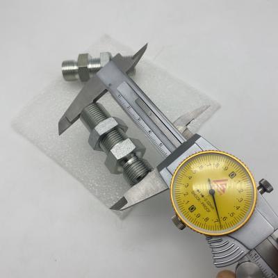 China 2inch 6b Hydraulic Hose Fitting Bsp Male Bulkhead Adapters for sale