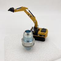 China 1jh Hydraulic Hose Fitting Adapters Male Jic To Metric O Ring Straight for sale