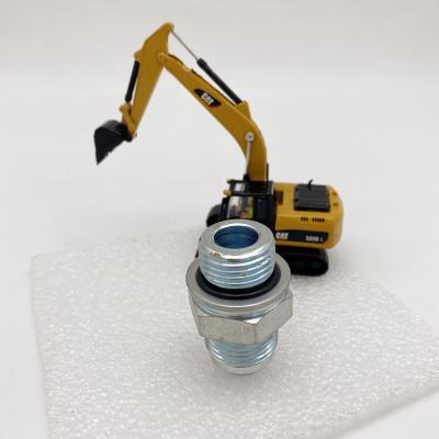 China 1jh Hydraulic Hose Fitting Adapters Male Jic To Metric O Ring Straight for sale